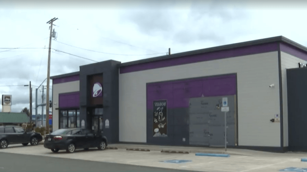 Police: 39-year-old cited after vehicle partly enters Taco Bell in Coos Bay