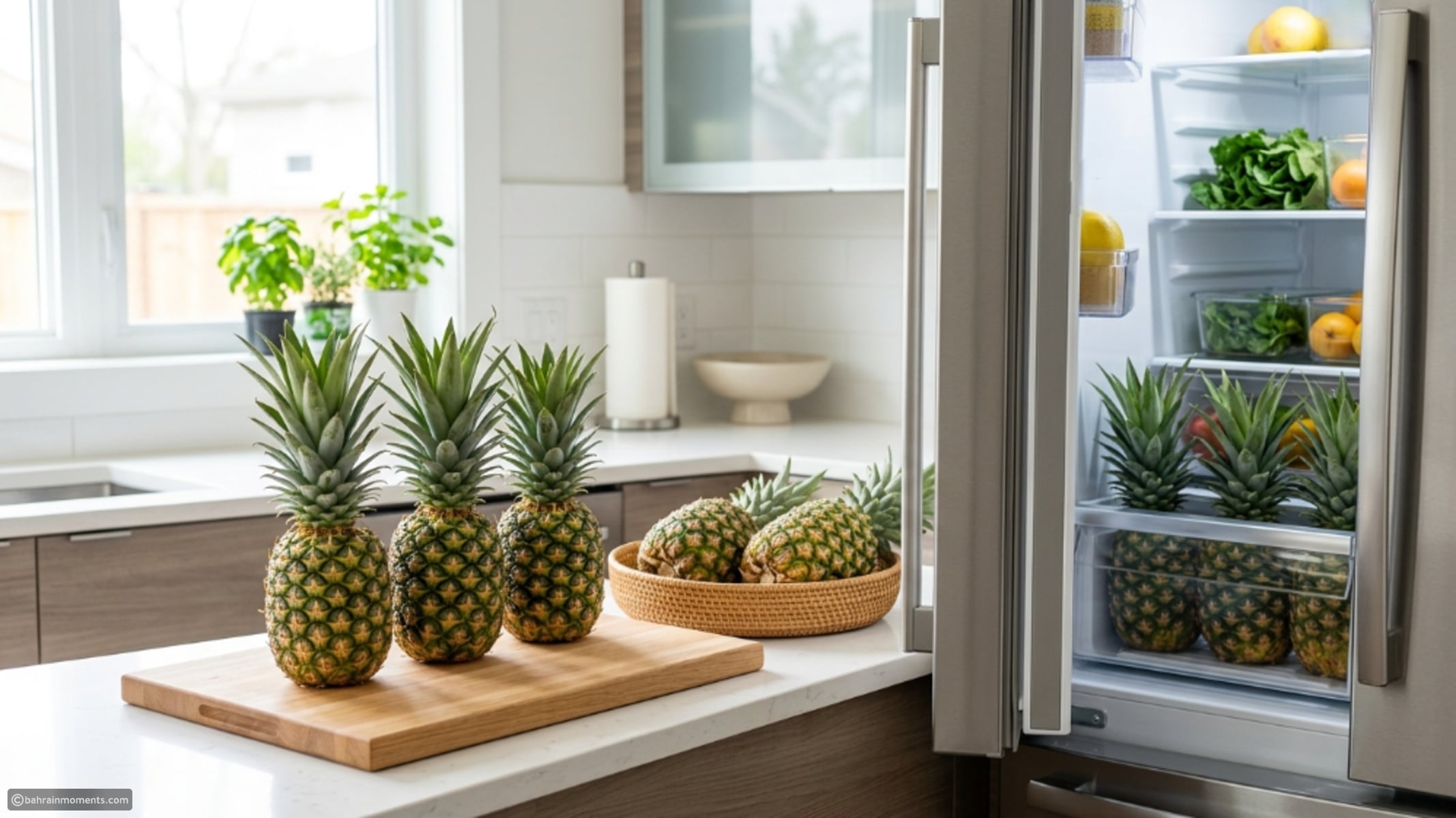 The only way to tell if a pineapple is ripe