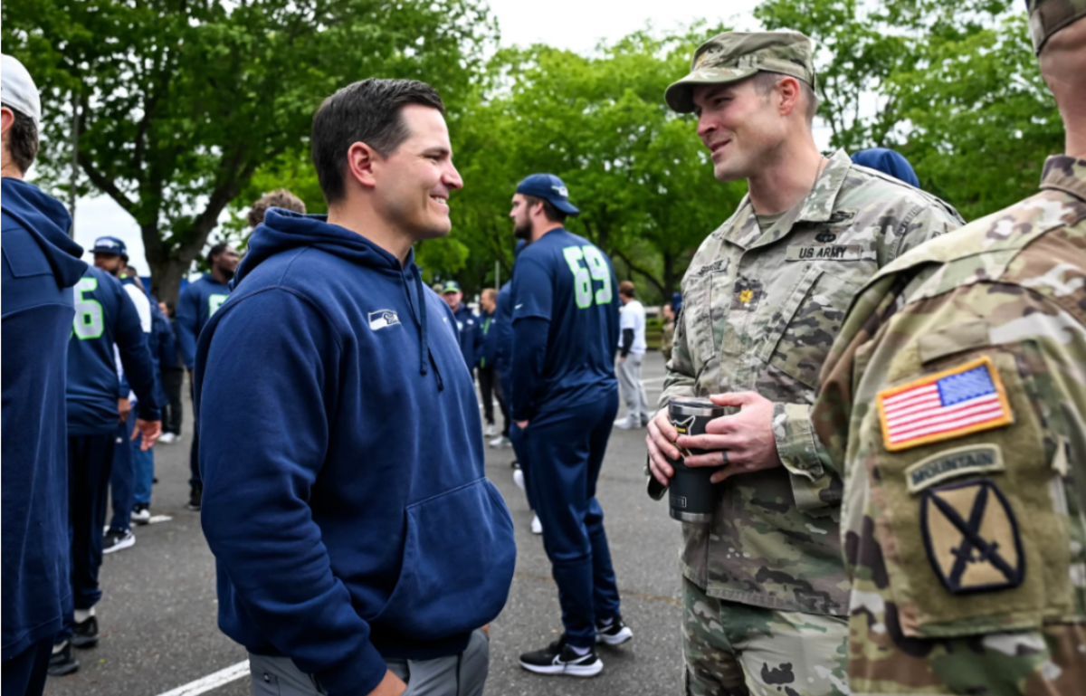 Why Mike Macdonald cut short practice. How Seahawks stay bigger than ...
