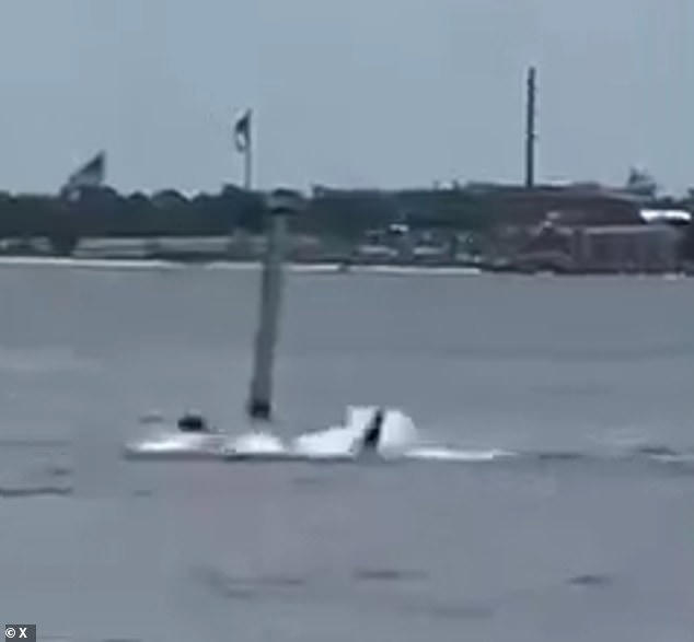 Nightmarish video shows naval base employee being savaged by shark as ...