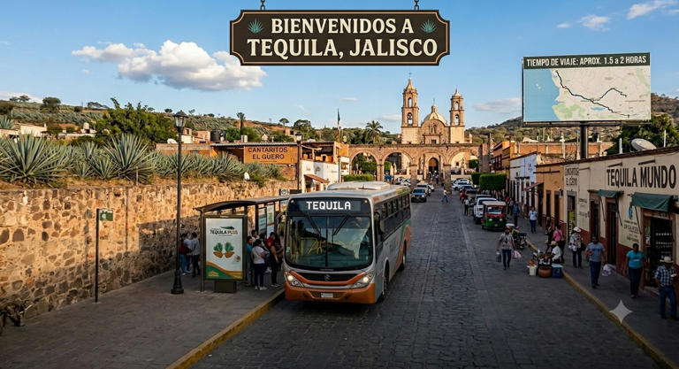 ¿Cómo llegar a Tequila, Jalisco en camión desde Guadalajara? Costos y rutas