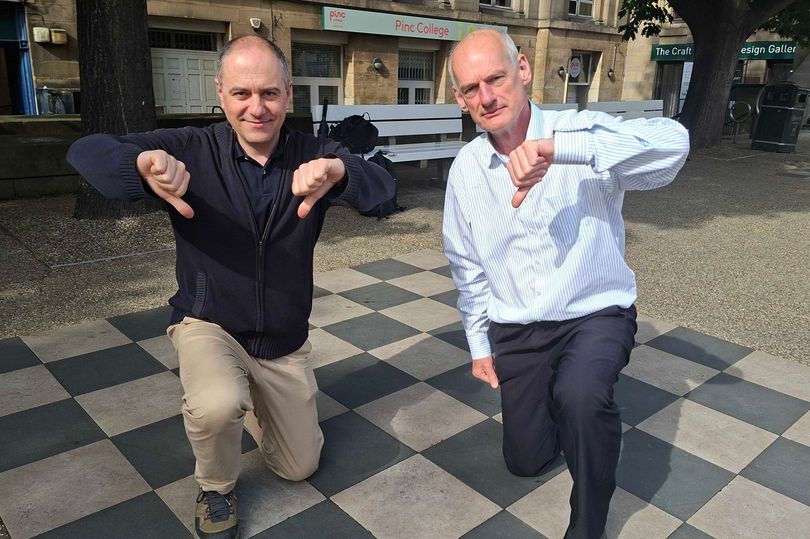 Giant chess set locked away in 'unfair over reaction' after workers ...