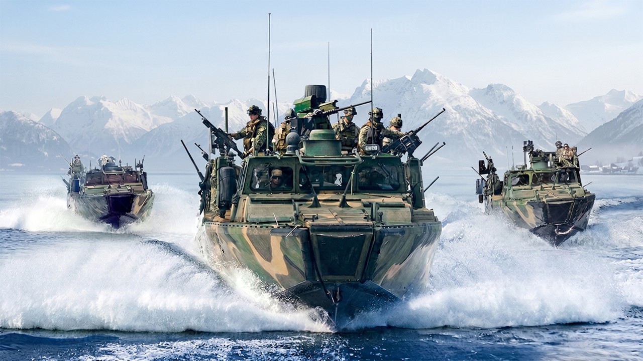 Inside US and Sweden super advanced patrol boat patrolling waters at ...