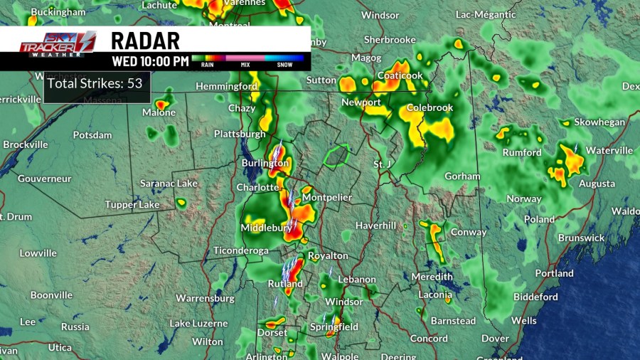 Heavy rain leads to flash flooding in parts of our region
