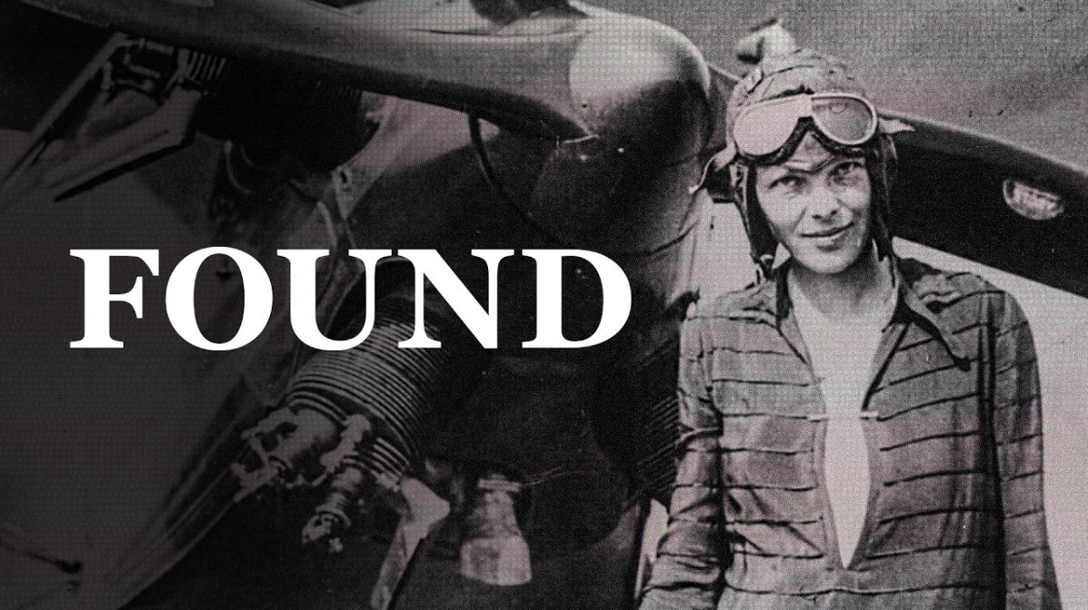 This might be Amelia Earhart’s missing plane