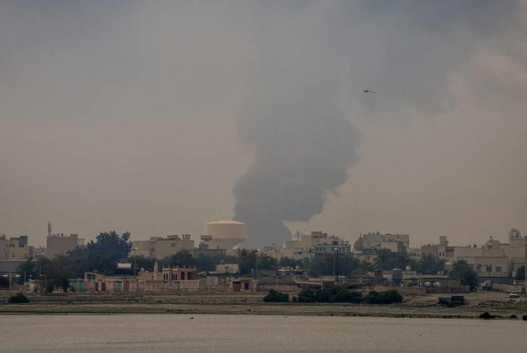 Iran says 18 US military targets struck in Kuwait, Bahrain