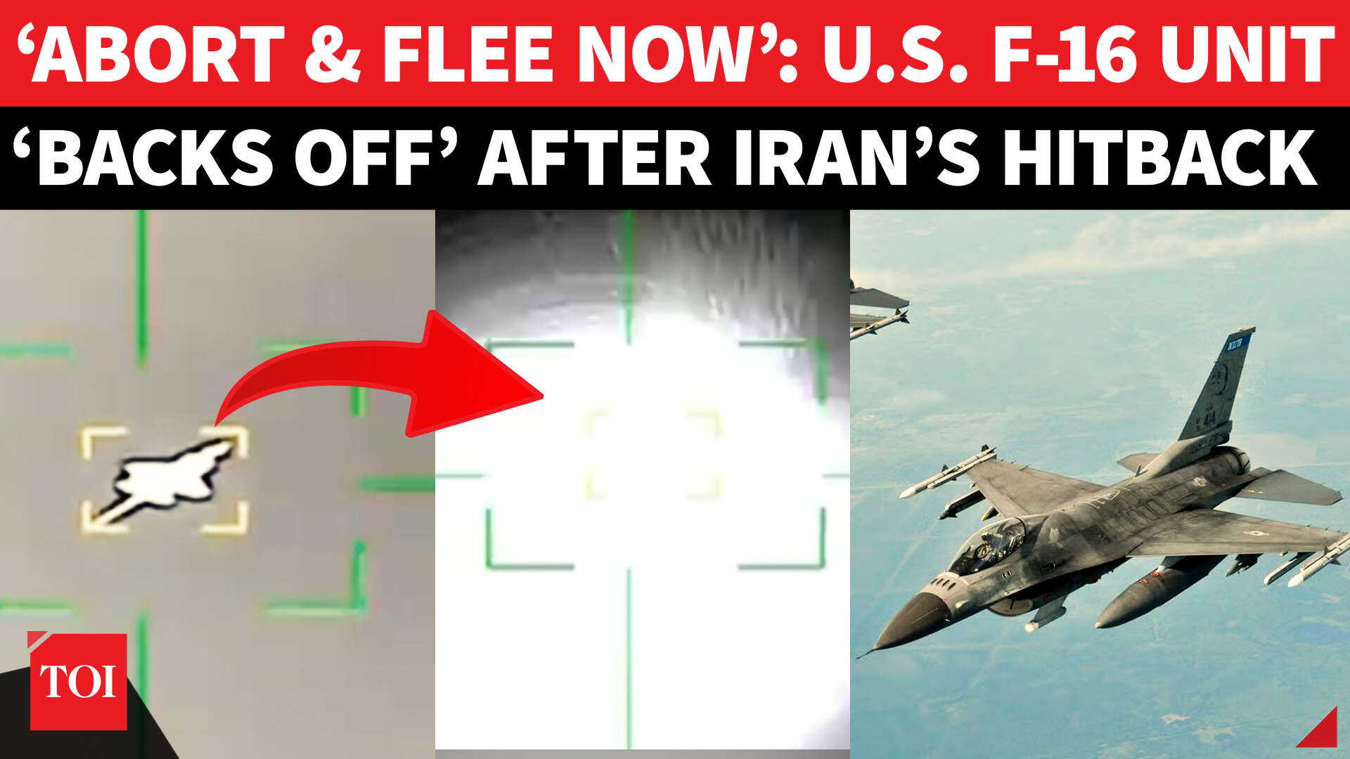 IRGC claims missile attack on US F-16; high drama over Iranian airspace ...