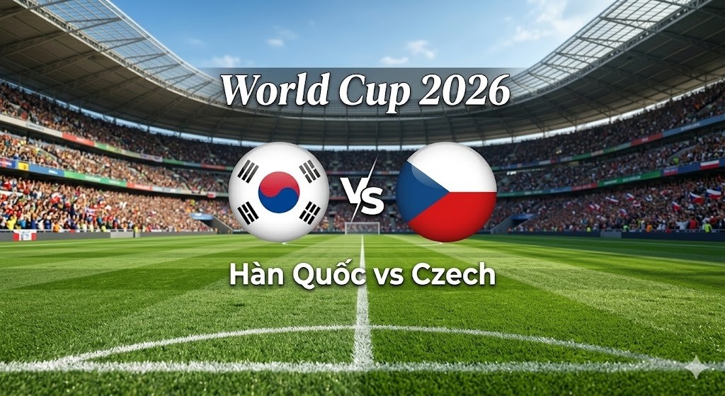 Nhận định, dự đoán trận đấu Hàn Quốc vs Czech, 09h00 ngày 12/6 - Bảng A ...