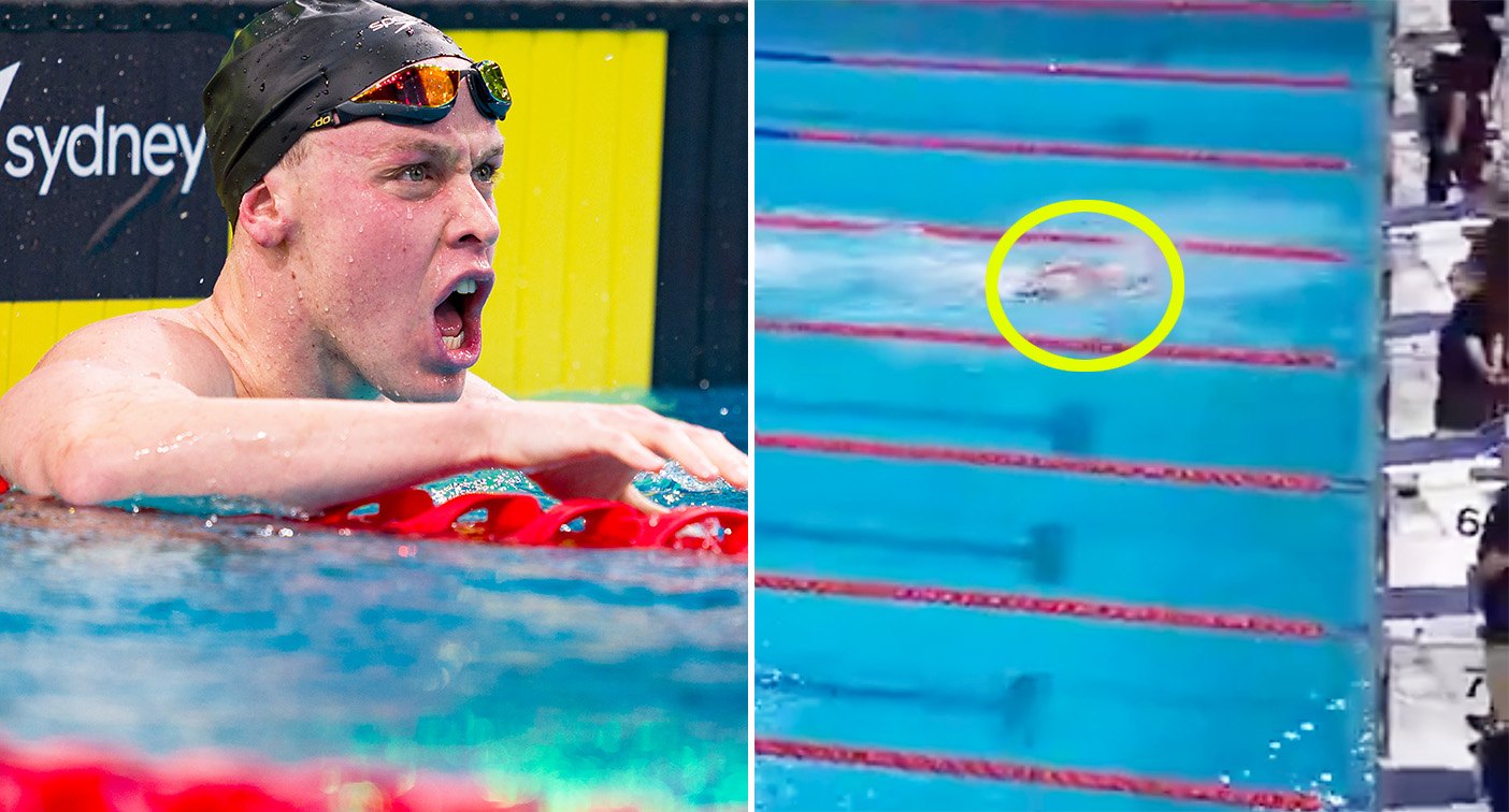 Sam Short leaves swimming world in awe after never-before seen moment ...