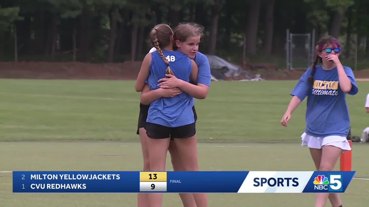 Milton High School wins first VPA girls' ultimate Frisbee championship ...
