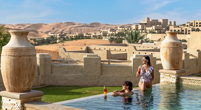 9 stunning hotels with private pools in Abu Dhabi