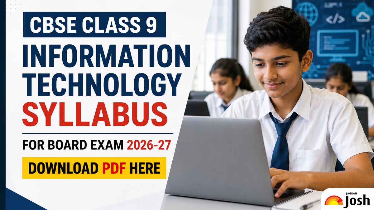 CBSE class 9 information technology syllabus for board exam 2026-27 ...