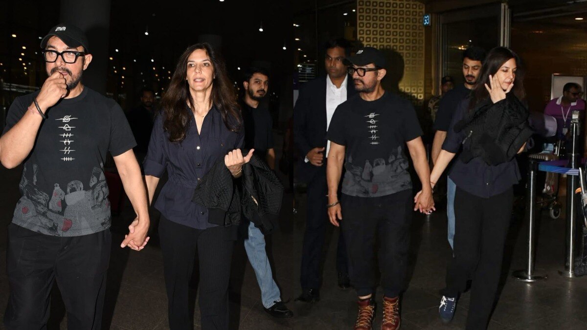 Aamit Khan-Gauri Spratt make first appearance after wedding ...