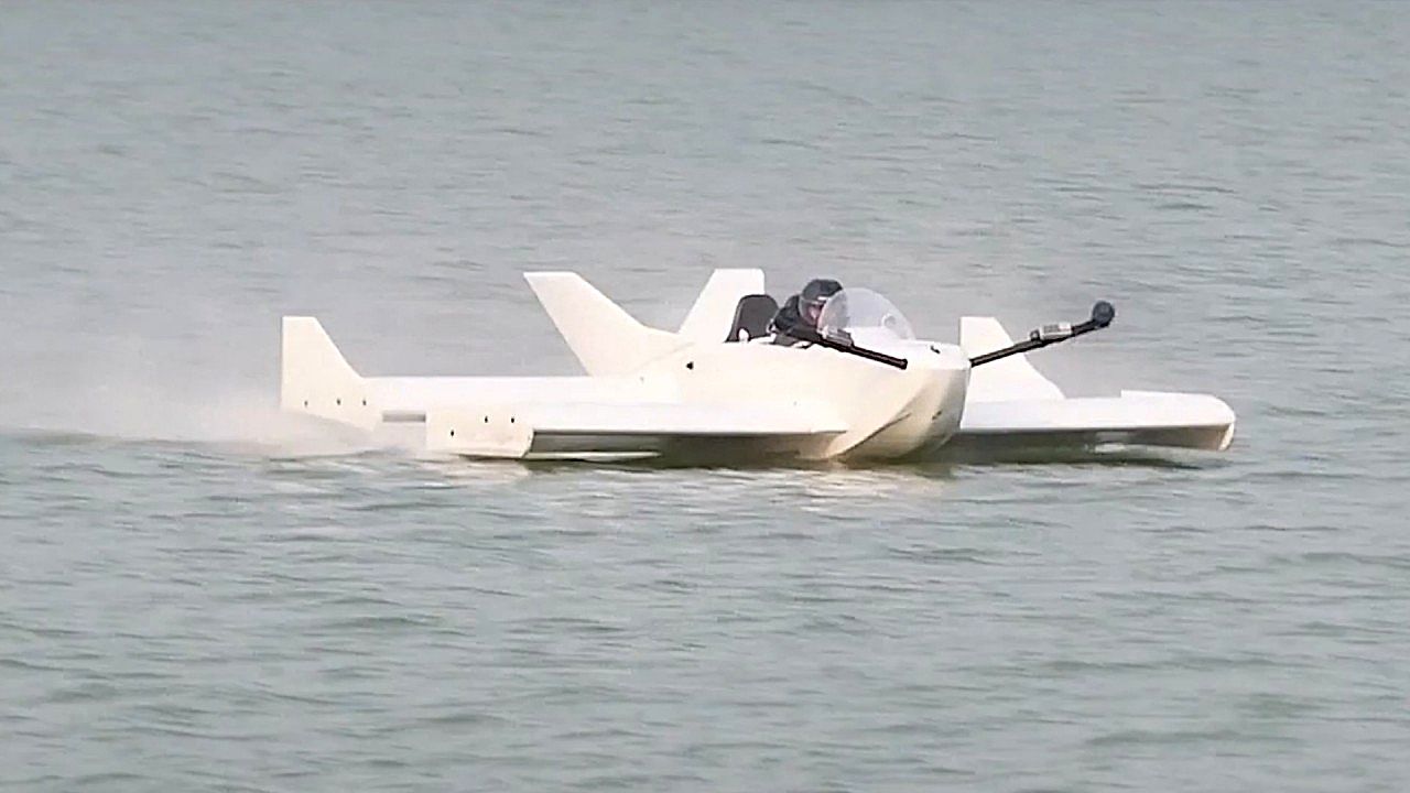 China unveils world's first consumer wing-in-ground craft that skims ...