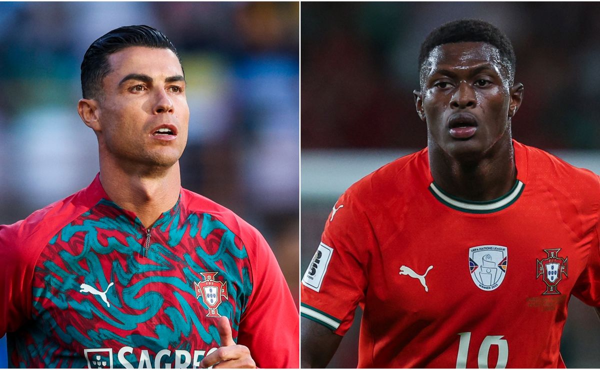 Portugal boss Martinez explains Cristiano Ronaldo and Nuno Mendes ...