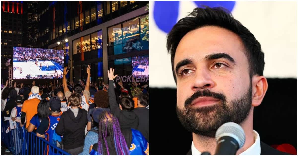 Knicks owner pulls plug on NBA Finals watch party amid security clash ...