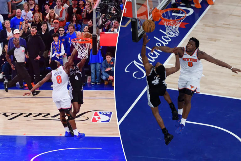 OG Anunoby’s block on De’Aaron Fox’s ‘bonehead’ decision helps Knicks ...