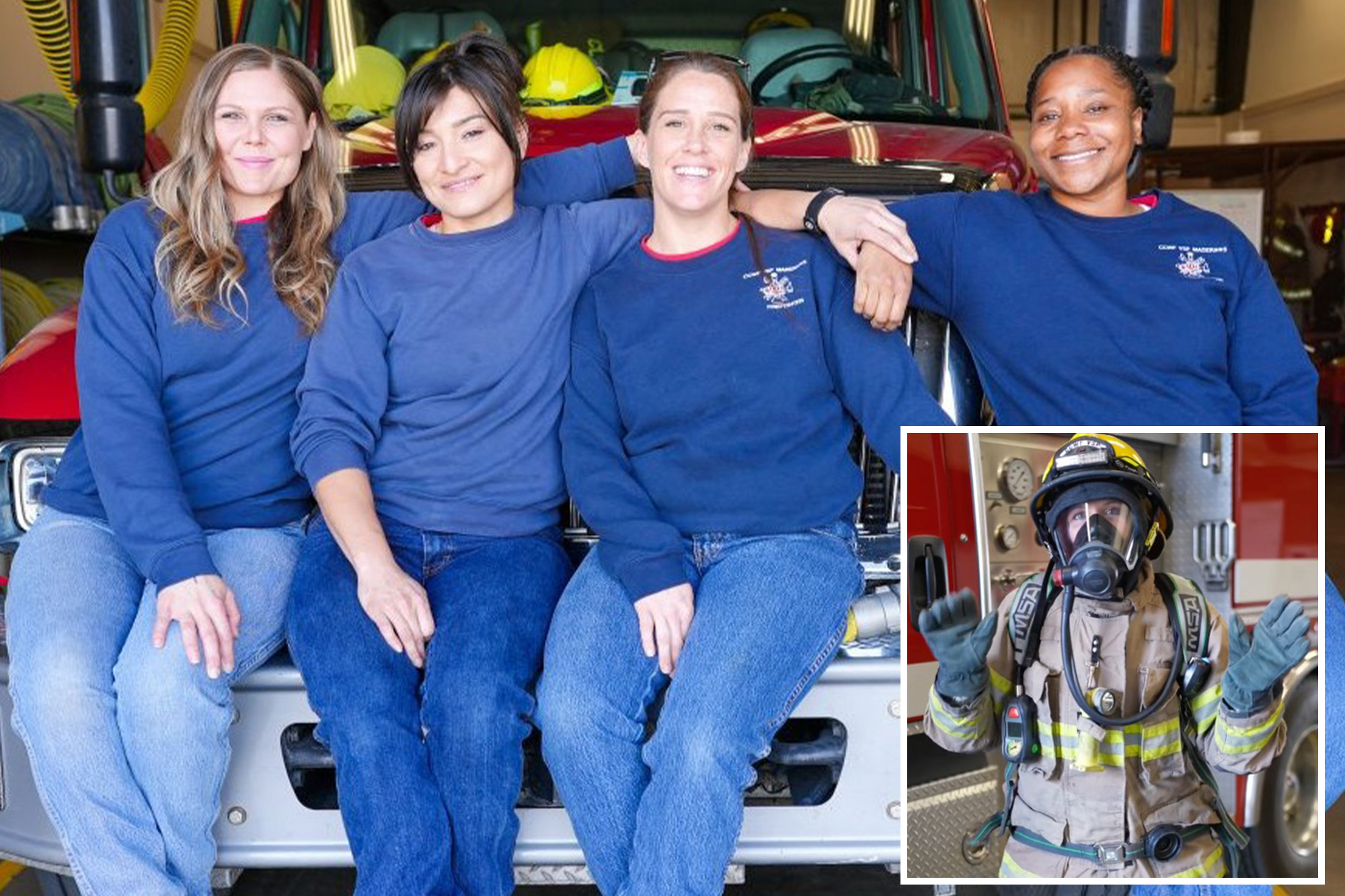 Female prison inmates battle wildfires on path to redemption: 'I'm here ...