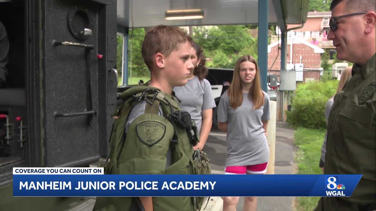 Interactive experience | Manheim Police Department launched its junior ...