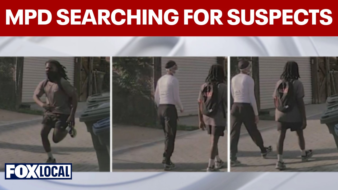 MPD searching for 2 suspects in Northeast DC shooting