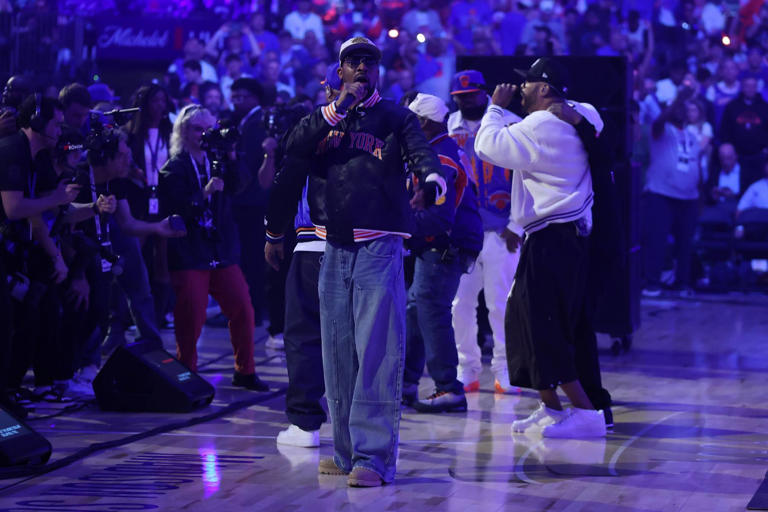 Wu-Tang Clan perform at NBA Finals Game 4 halftime show