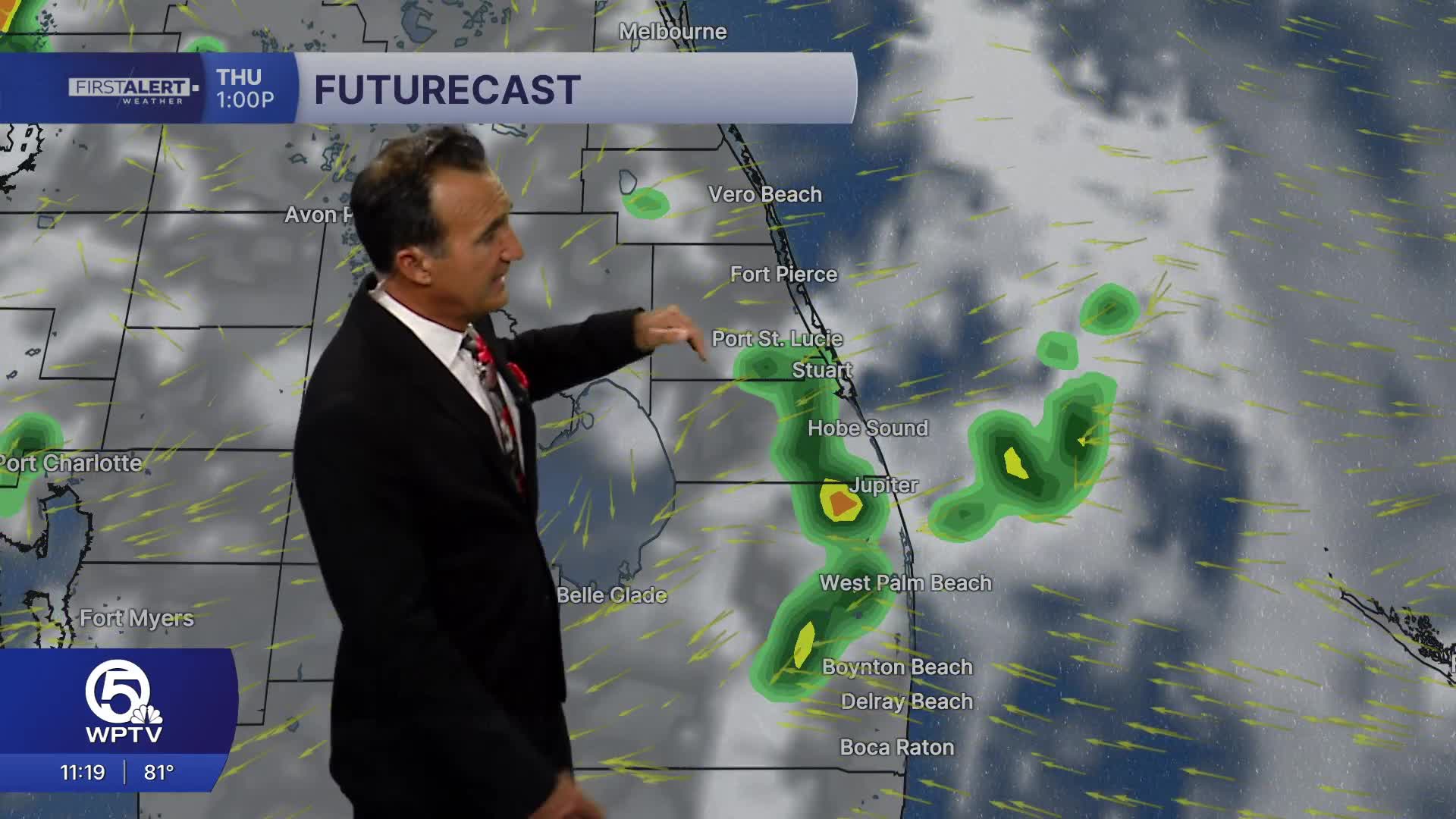 WPTV First Alert weather forecast for night of June 11, 2026