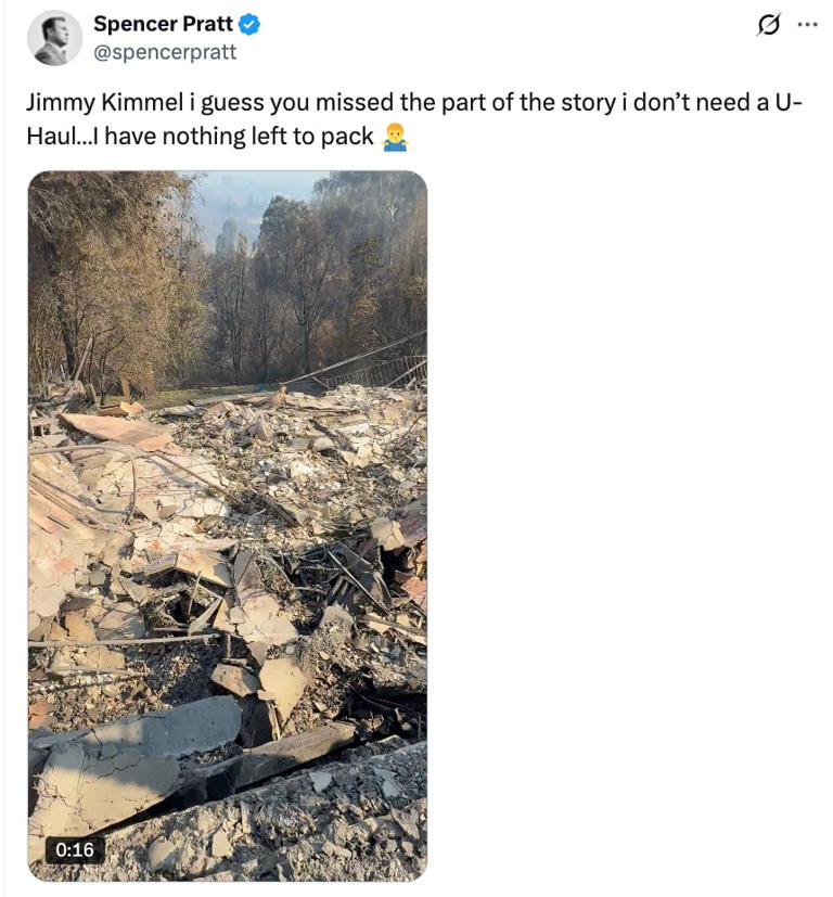 Spencer Pratt speaks out after LA mayoral election loss