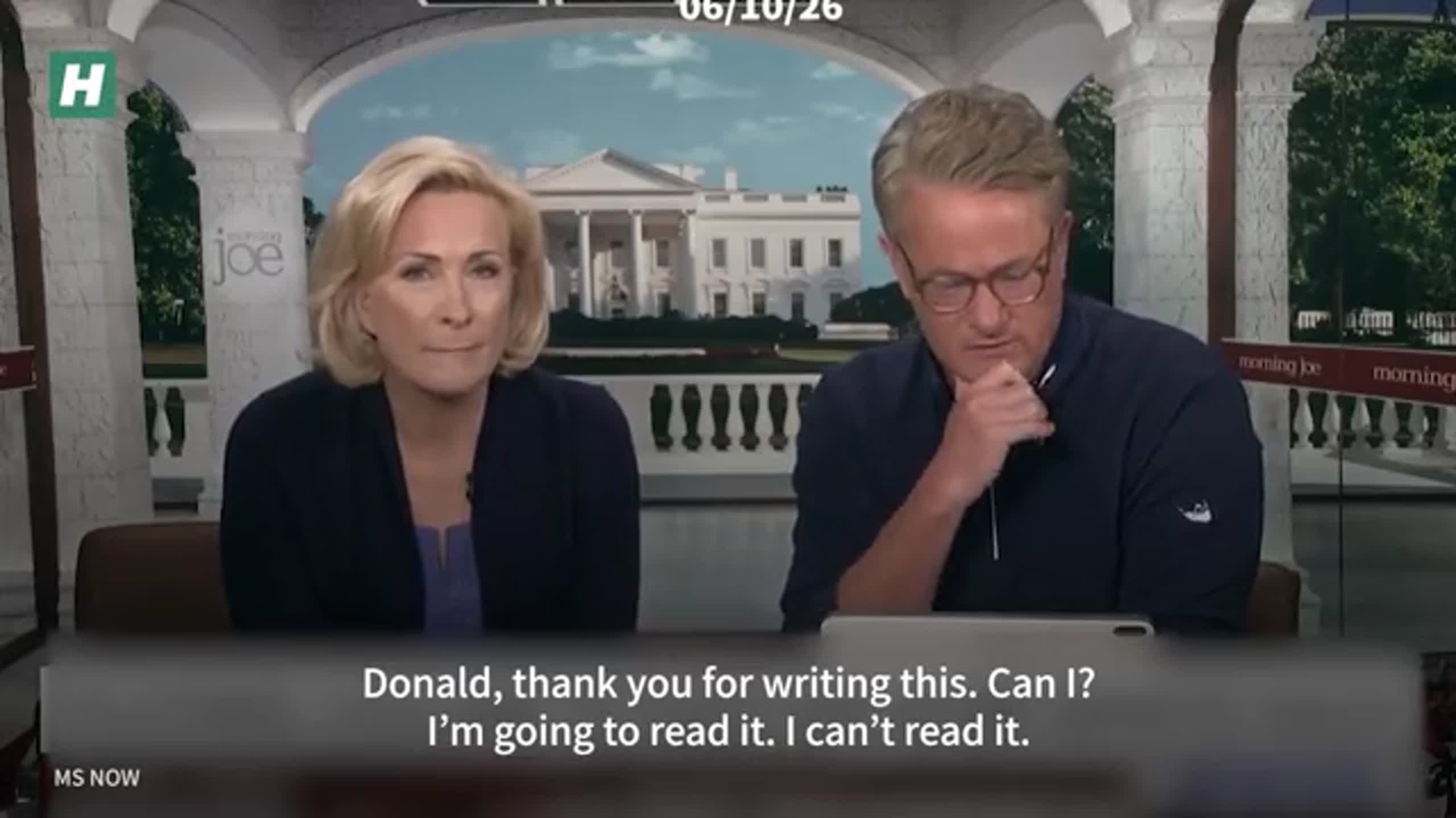 Trump rages at 'Morning Joe' host