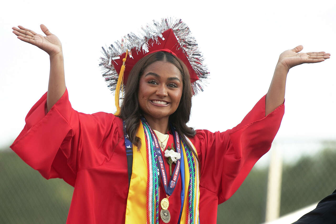 Manchester High School celebrates at graduation for the class of 2026