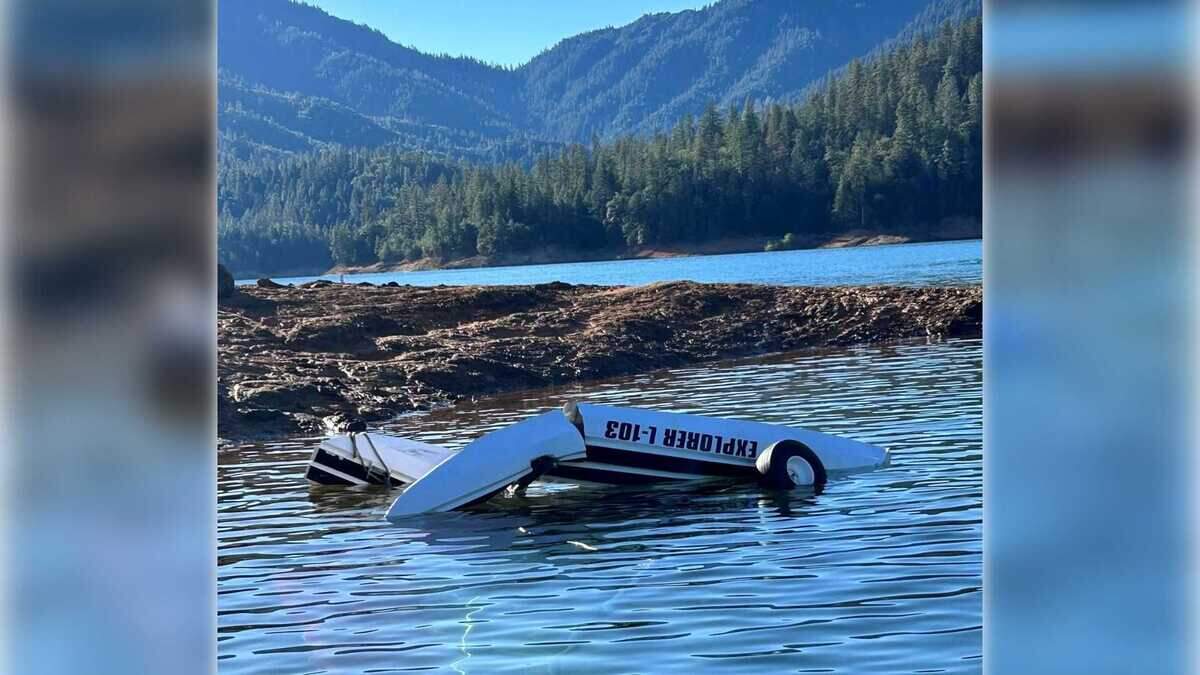 Northern California ultralight plane crashes into Lake Shasta; pilot ...