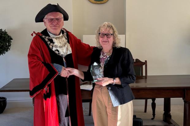 Mayor of Wimborne Minster re-elected for a third term