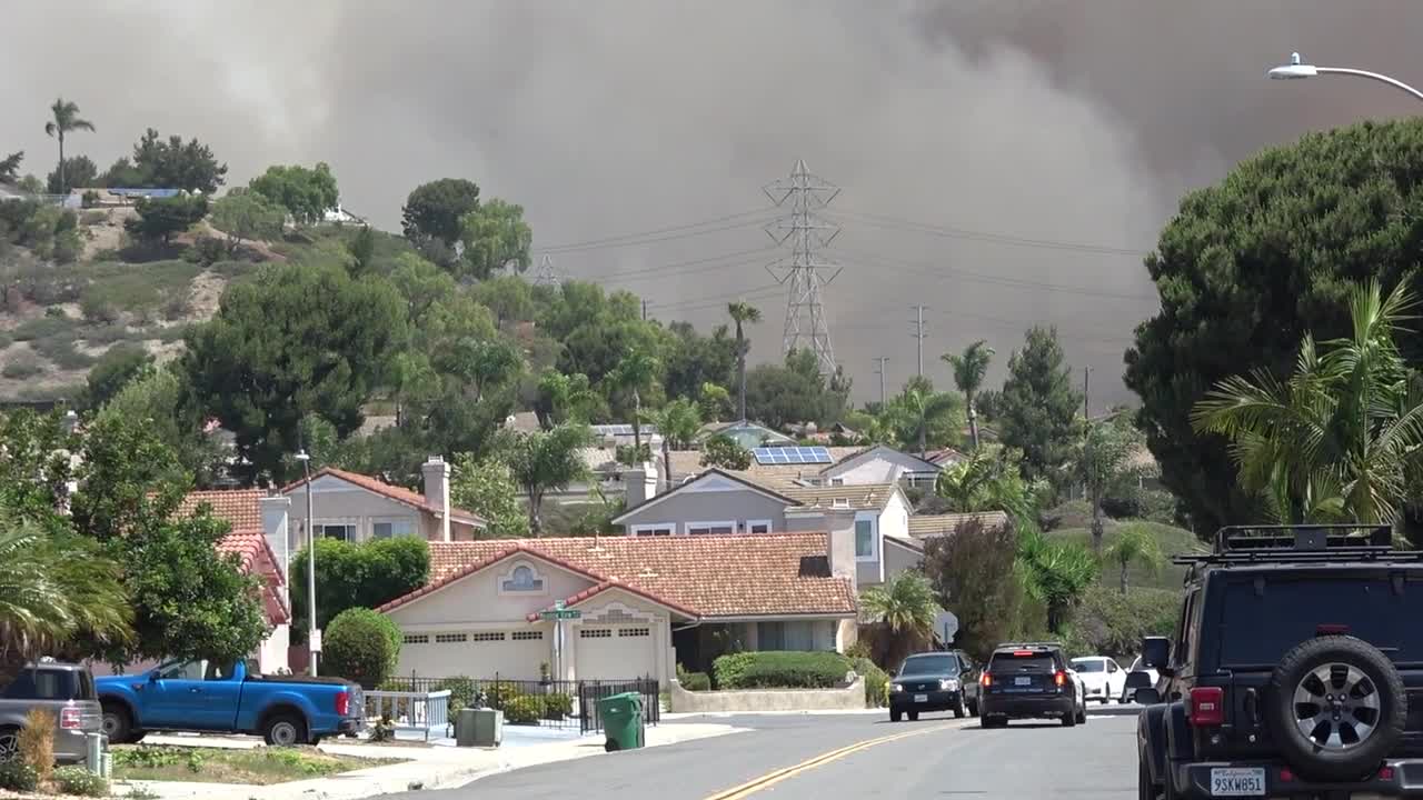 November fire: Oceanside, California