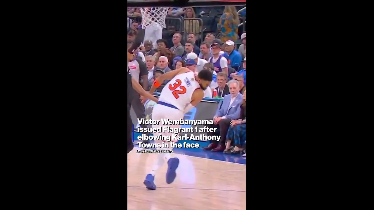Victor Wembanyama is now one flagrant foul away from being suspended ...