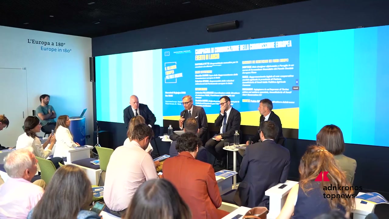 Al via in Italia la campagna UE sul bilancio europeo: "Più forti insieme"