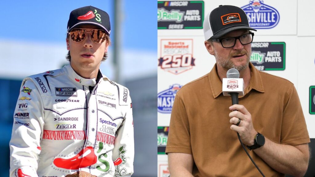 Dale Jr. admits getting a taste of his own medicine as Carson Hocevar ...