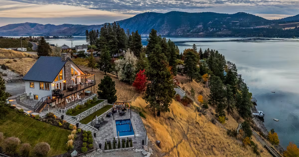 7 waterfront rentals in Washington that feel like a dream