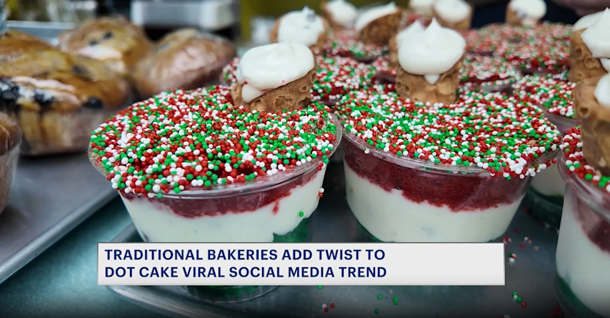 Brooklyn bakeries put unique spin on viral dot cake trend