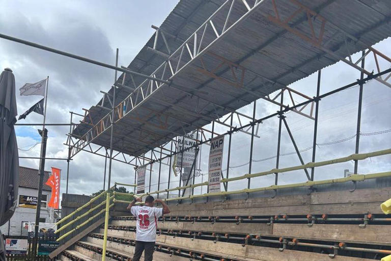 Bloke builds £6,000 World Cup grandstand for 400 fans – it's already ...