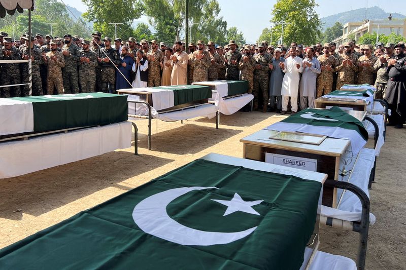 Pakistan says all aboard military helicopter killed in crash in ...