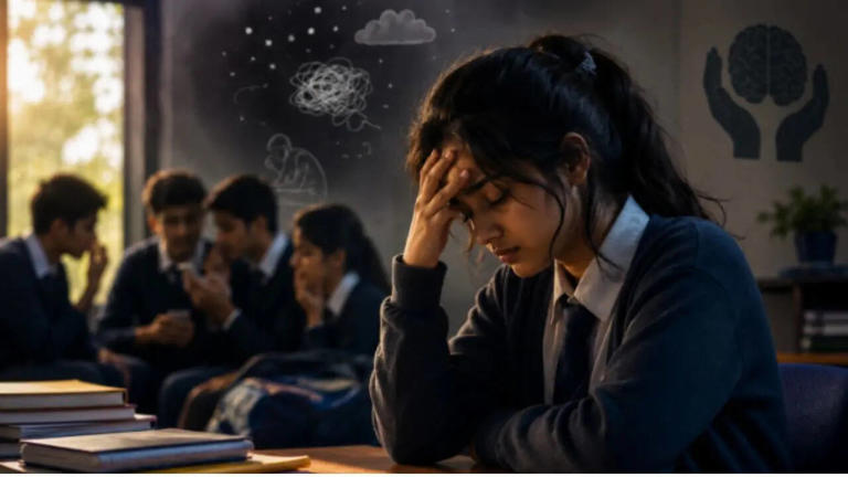 As India drafts school mental health policy, study reveals why teens ...
