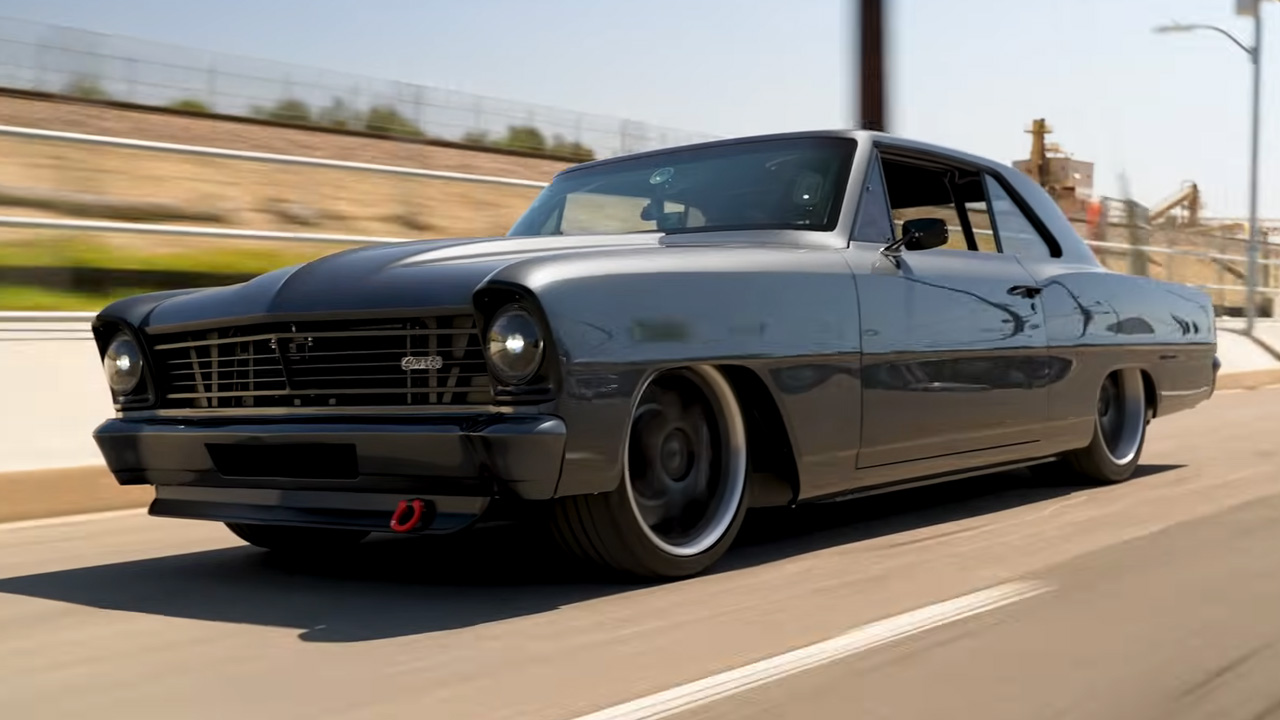 Supercharged LS7 Nova turns into a 1000HP monster