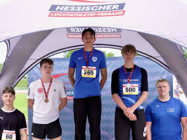 Finn Peters holt Hessentitel im Speerwurf mit letztem Versuch – Rutz ...
