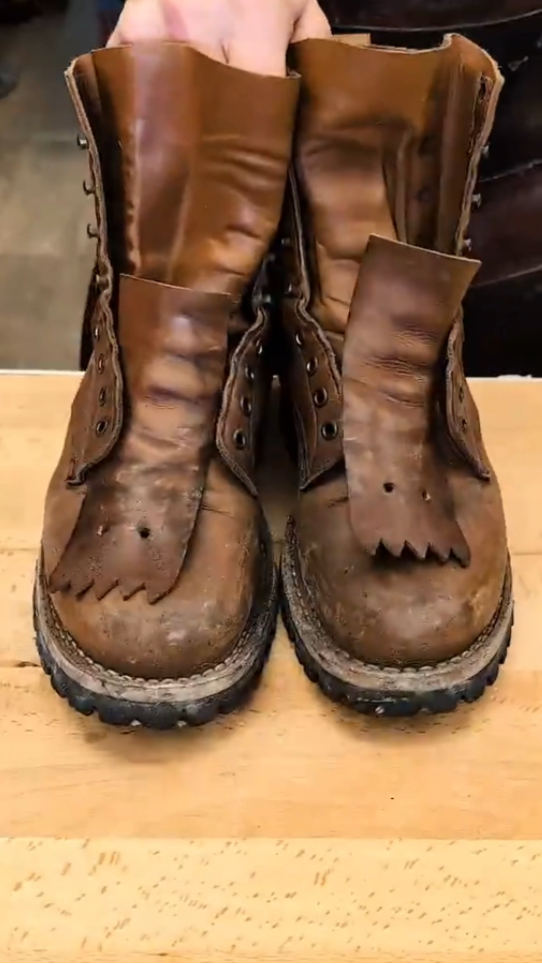 Cleaning and restoring worn boots for a like-new look