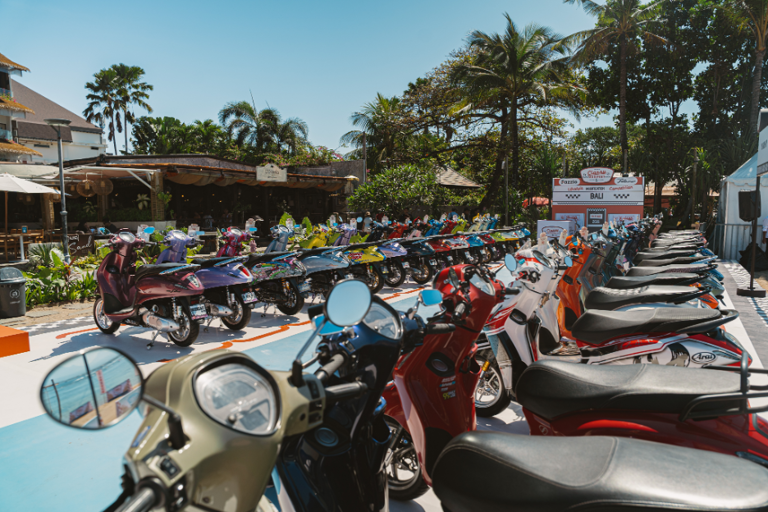 Yamaha Classy Modifest Bali, tempat Fazzio skena dan Grand Filano ...