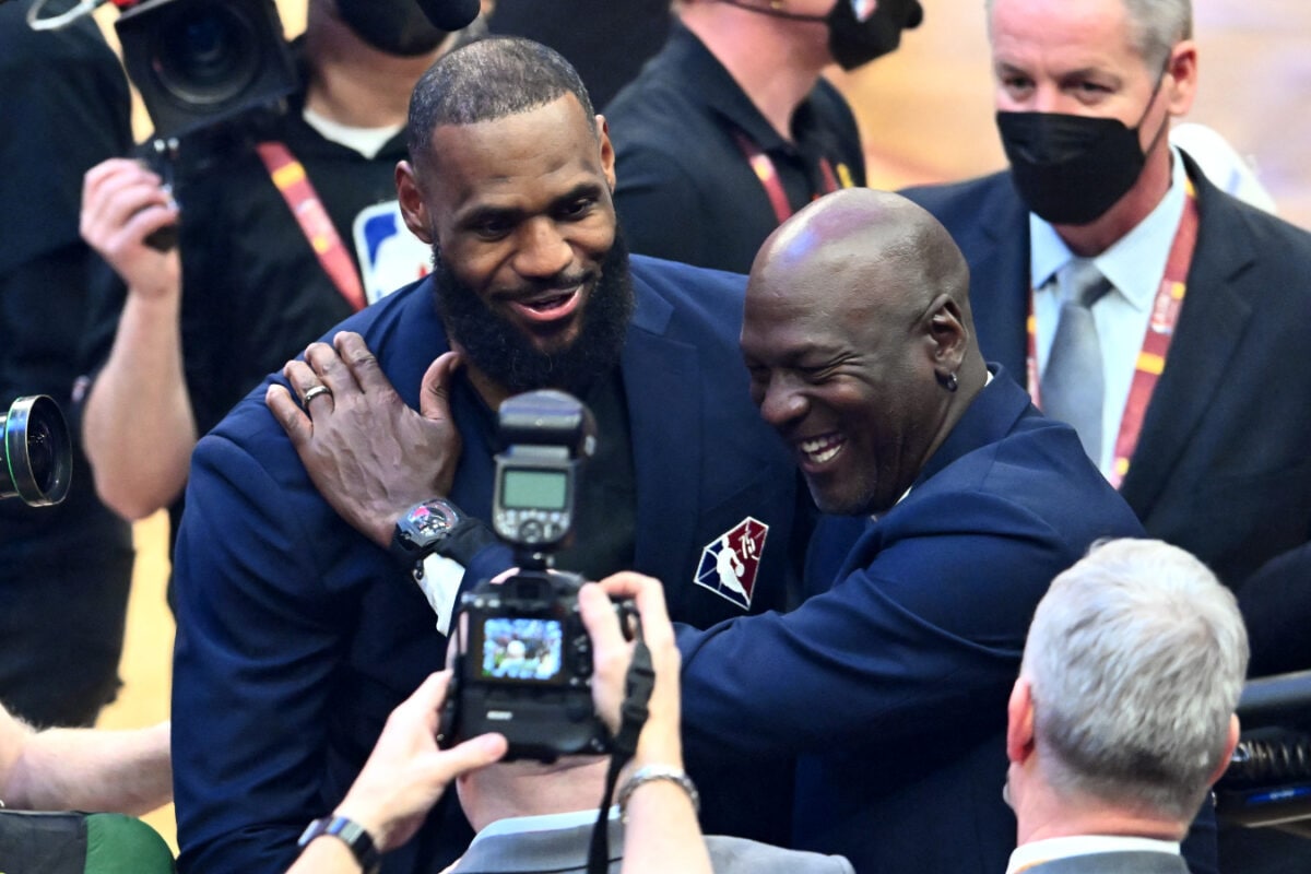 LeBron James settles the GOAT debate: 'I’m not taking nobody over me'