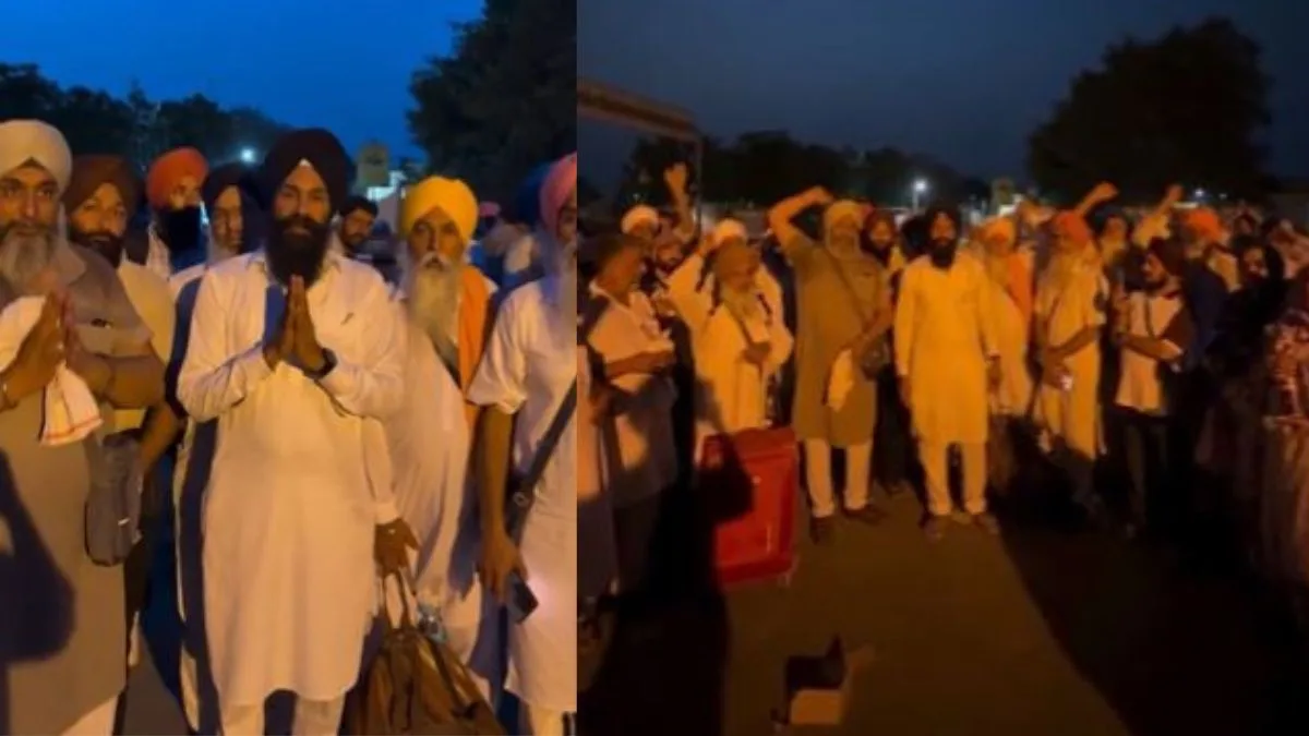 Visa granted, but entry denied: Haryana Sikh Jatha forced to return ...