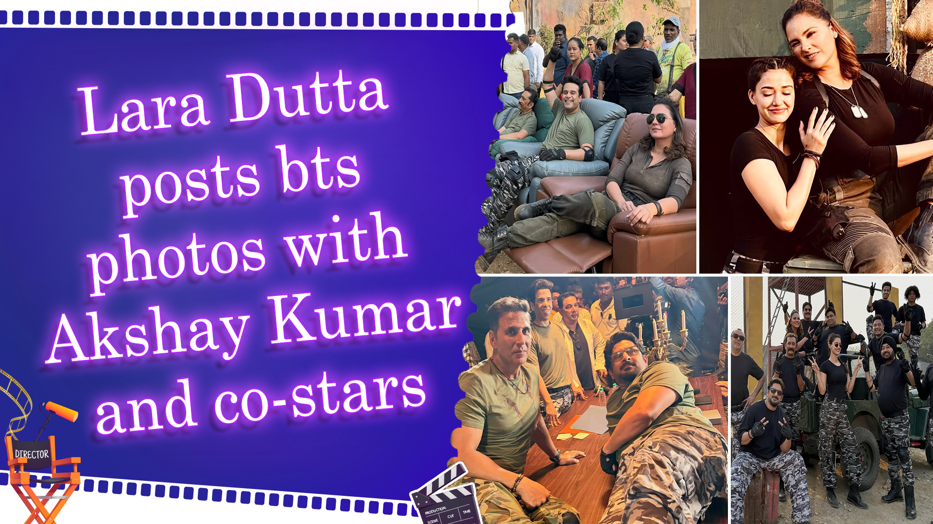 Lara Dutta shares throwback pics from Welcome to the Jungle set, says ...