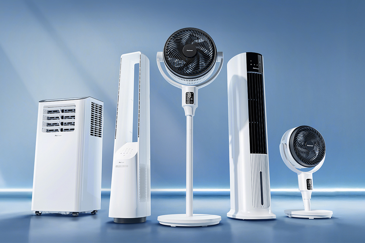 Summer-ready solutions with Pro Breeze: Fans and more for every space