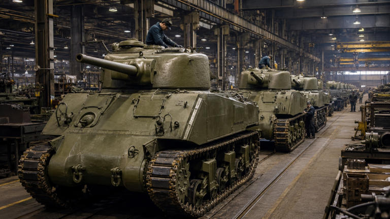 Why the Sherman beat better German tanks by existing in impossible numbers