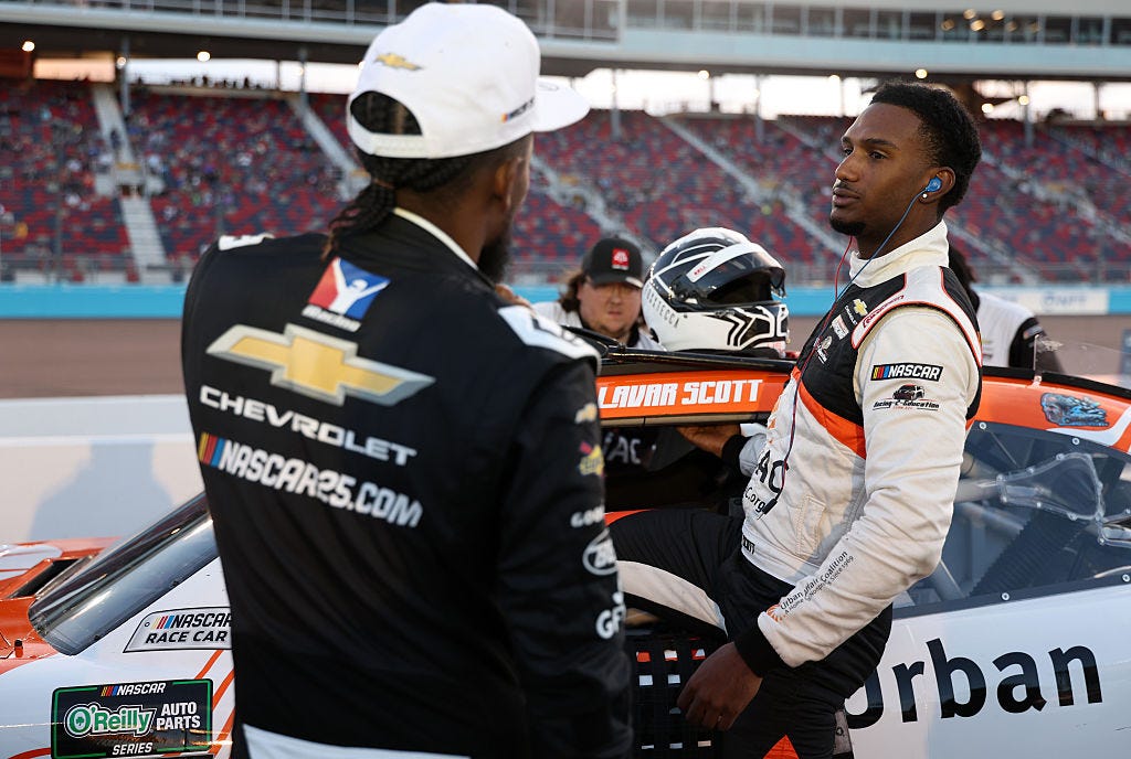 Brotherhood and Black excellence in NASCAR | Rajah Caruth and Lavar ...
